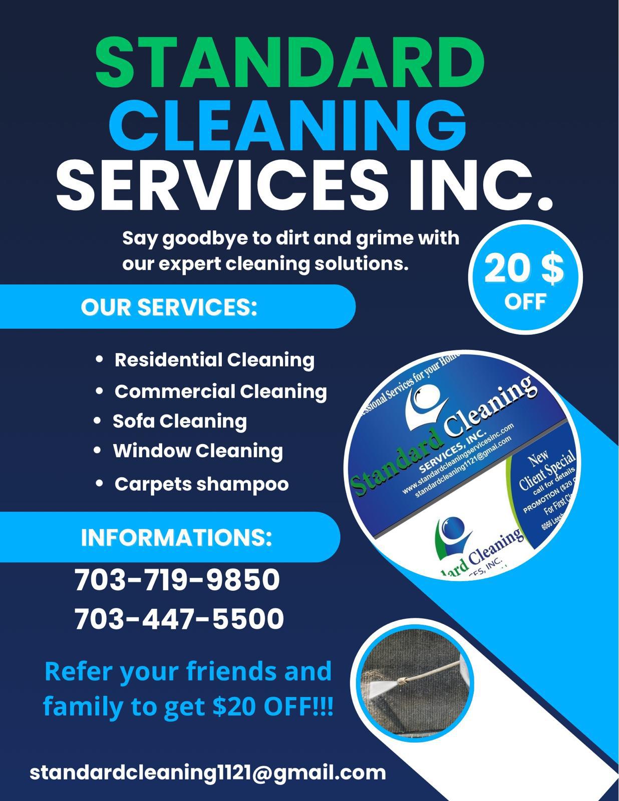 Home | Standard Cleaning Services Inc.